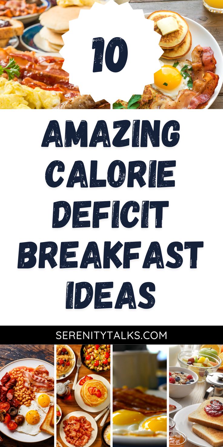 10 Calorie Deficit Breakfasts That Taste Too Good to Be This Healthy ...